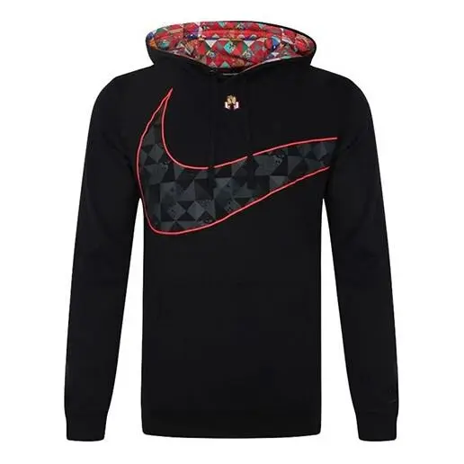 Nike Cny Hoodie - Black/red