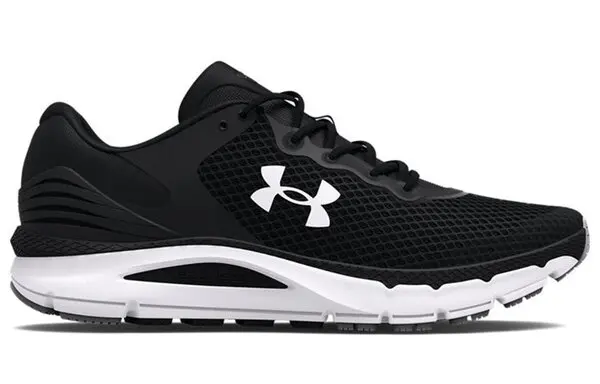 Under Armour Charged Intake 5 Sneakers - Black/white