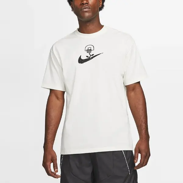 Nike Basketball Short Sleeve Graphic T-shirt - Creamy
