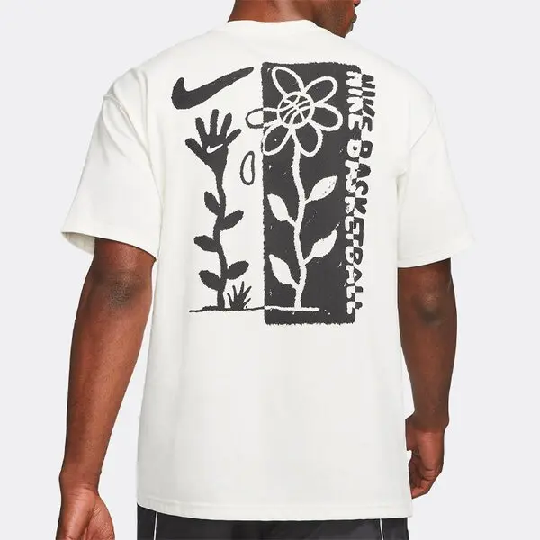 Nike Basketball Short Sleeve Graphic T-shirt - Creamy