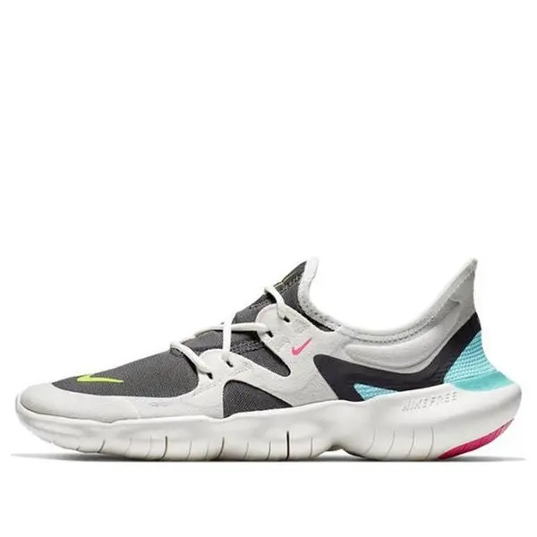Nike Free Rn 5.0 "thunder Grey - Grey/yellow