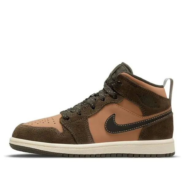 JORDAN 1 Mid Se "earth Tone - Brown