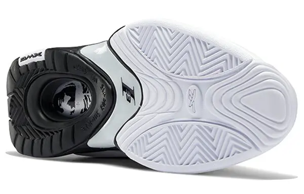 REEBOK The Answer Iv "white Black" Sneakers - Black/white