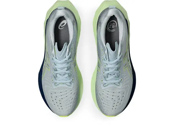 Asics Novablast 4 Athletic Sneakers - Grey/green/black