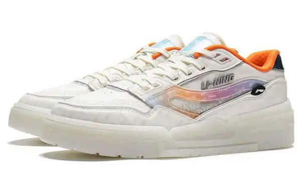 LI-NING 001 Btc Prm Sneakers - White/orange
