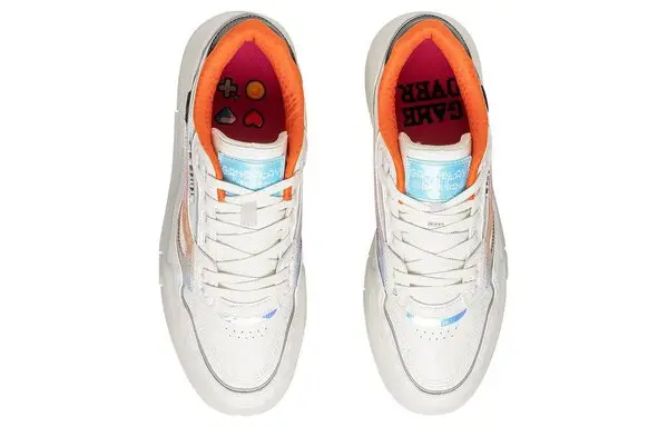 LI-NING 001 Btc Prm Sneakers - White/orange