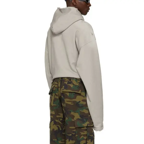 Balenciaga Bb Pixel Print Hoodie