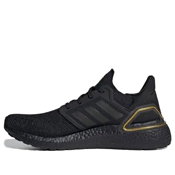 Adidas Ultraboost 20 Athletic Sneakers - Black/gold