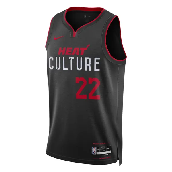 Nike Dri-fit Nba Swingman Jersey 2023/24 City Edition 'miami Heat Jimmy Butler - Black