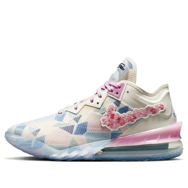 Nike X Atmos Lebron 18 Low Sneakers - Cherry Blossom