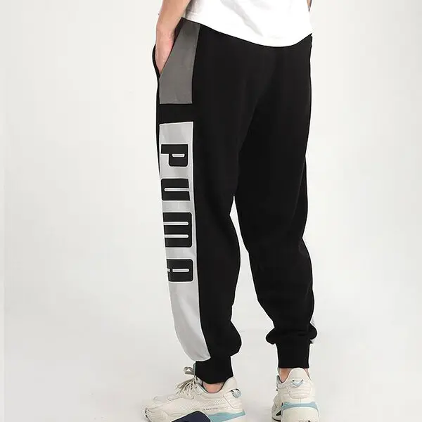 PUMA Retro Block Sweatpant 'black White Grey