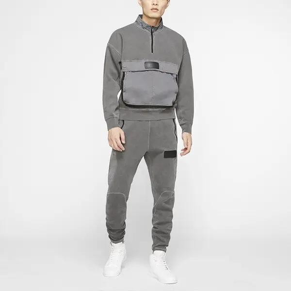 JORDAN 23 Engineered Half Zip Open Sweatshirt For