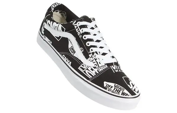 VANS Old Skool 'logo Mix' Sneakers - Black