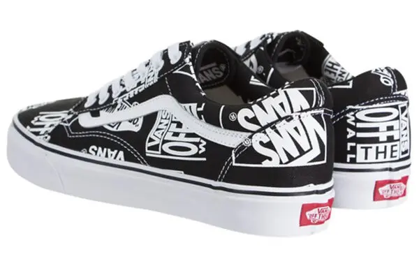 VANS Old Skool 'logo Mix' Sneakers - Black