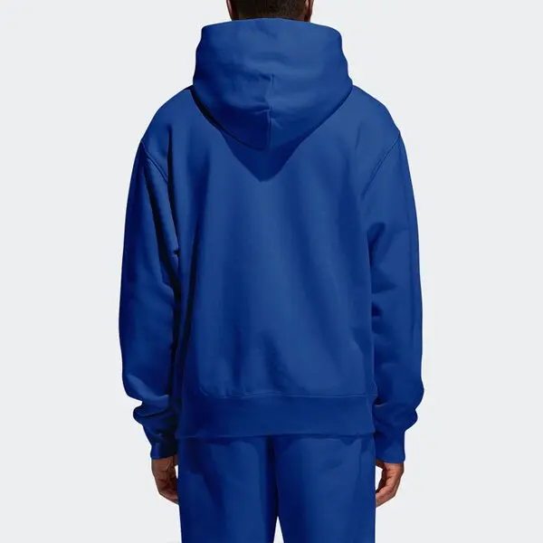 Adidas Originals X Pw Basics Embroidered Monogram Hoodie - Blue