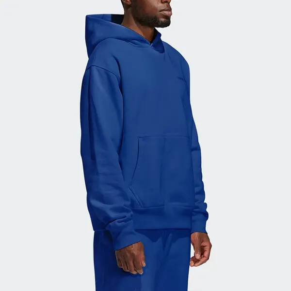 Adidas Originals X Pw Basics Embroidered Monogram Hoodie - Blue