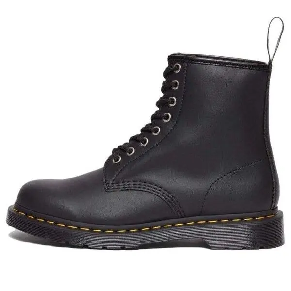 Dr. Martens 1460 Genix Nappa Reclaimed Leather Lace Up Boots - Black