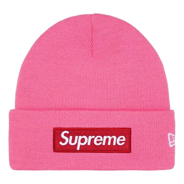 Supreme Bo Logo Beanie - Magenta