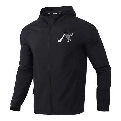 Nike Wild Run Full-zip Hooded Jacket - Black