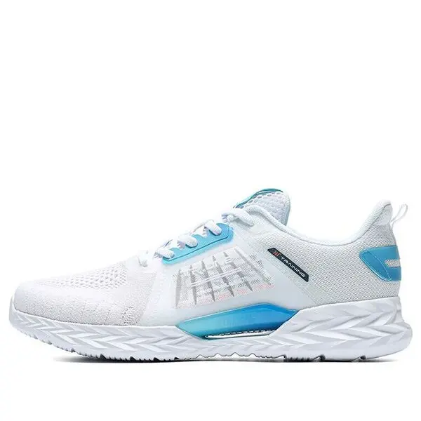 361 DEGREES Qu!k Light Breathable Athletic Sneakers - White/blue