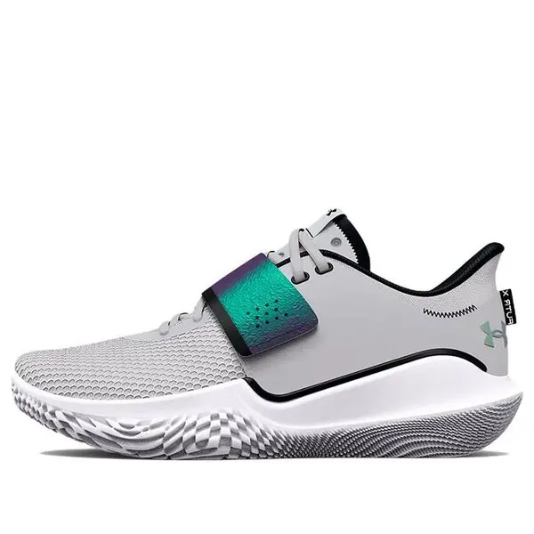 Under Armour Flow Futr X Low Top Sneakers - Grey/green/white