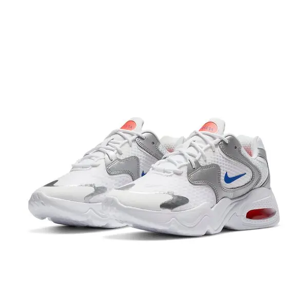 Nike Max 2x Athletic Sneakers - White/silver