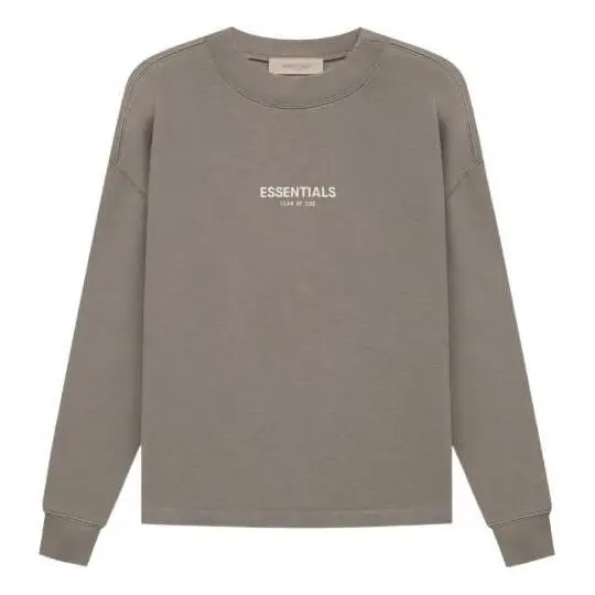 Fear Of God Ss22 Relaxed Crewneck Desert Taupe