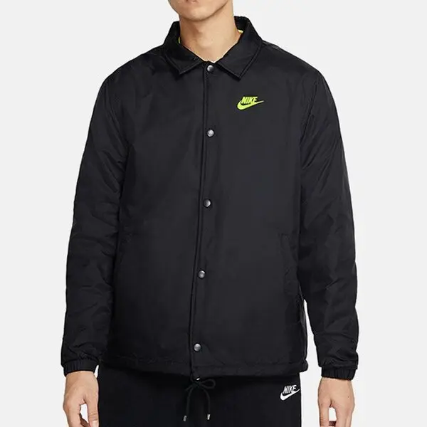 Nike Coaches Reversible Fleece Jacket - Black