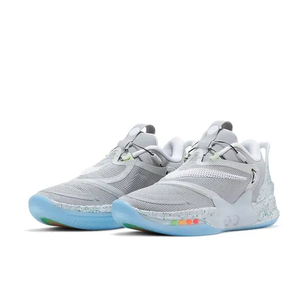 Nike Adapt Bb 2.0 Basketball Sneakers - Grey