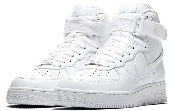 Nike Force 1 High Top Sneakers - White
