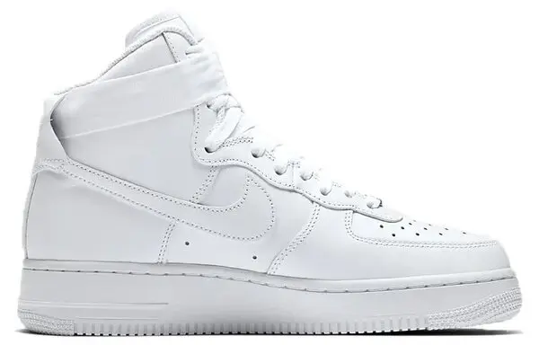 Nike Force 1 High Top Sneakers - White