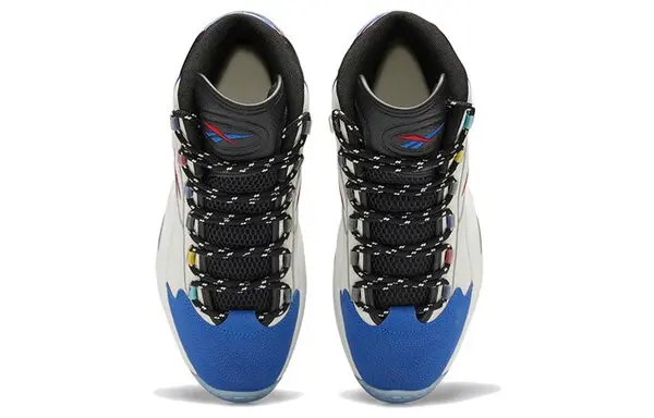 REEBOK Question Mid "answer To No One - Chalk/core Black/vector Blue