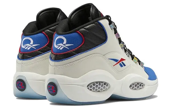REEBOK Question Mid "answer To No One - Chalk/core Black/vector Blue