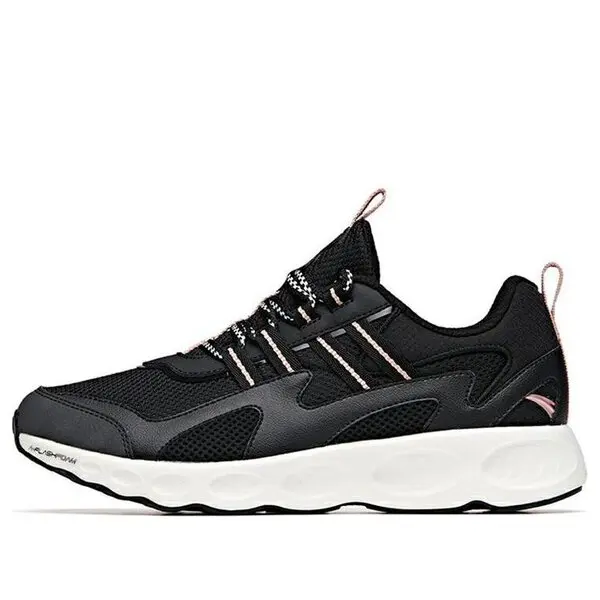 ANTA Running Series Sneakers - Black/pink/white
