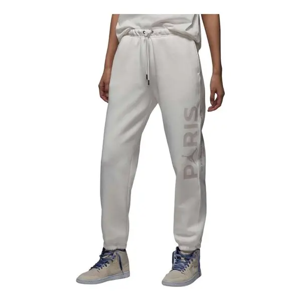 JORDAN Paris Saint-germain Brooklyn Fleece Pants - Sail