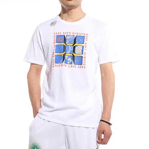Nike Dri-fit Kd Durant Printing Quick Dry Short Sleeve