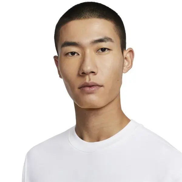 Nike French Terry Crew-neck Sweatshirt 'white - White/black