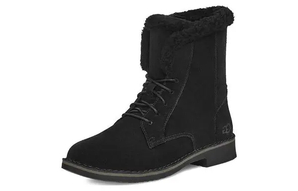 UGG Quincy Lace-up Boots - Black