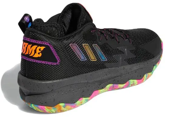 Adidas Dame "big Mood" Basketball Sneakers - Black/red
