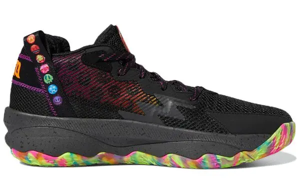 Adidas Dame "big Mood" Basketball Sneakers - Black/red