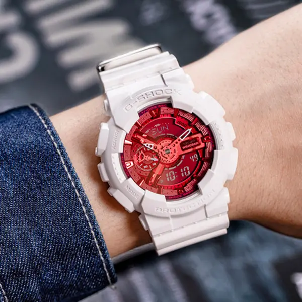 Casio G-shock Analog-digital Watch - White