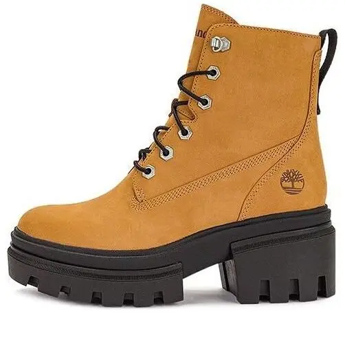 Timberland Everleigh 6-inch Lace-up Boots - Yellow/black