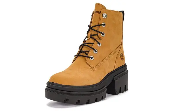 Timberland Everleigh 6-inch Lace-up Boots - Yellow/black
