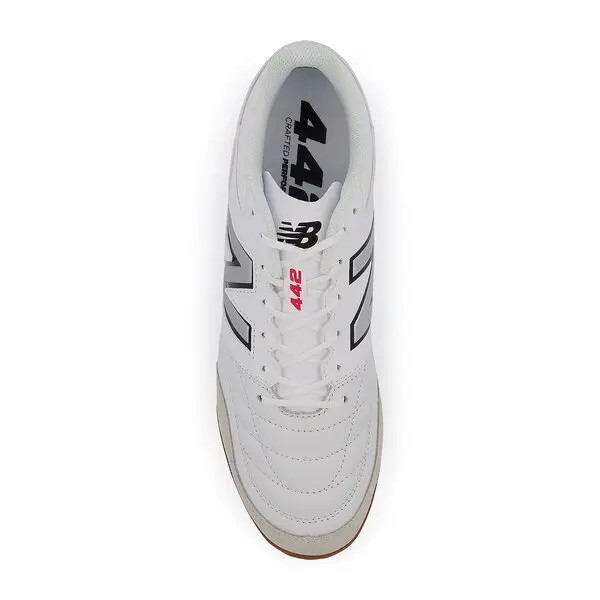NEW BALANCE 442 V2 Team Indoor Sneakers - White/black/silver