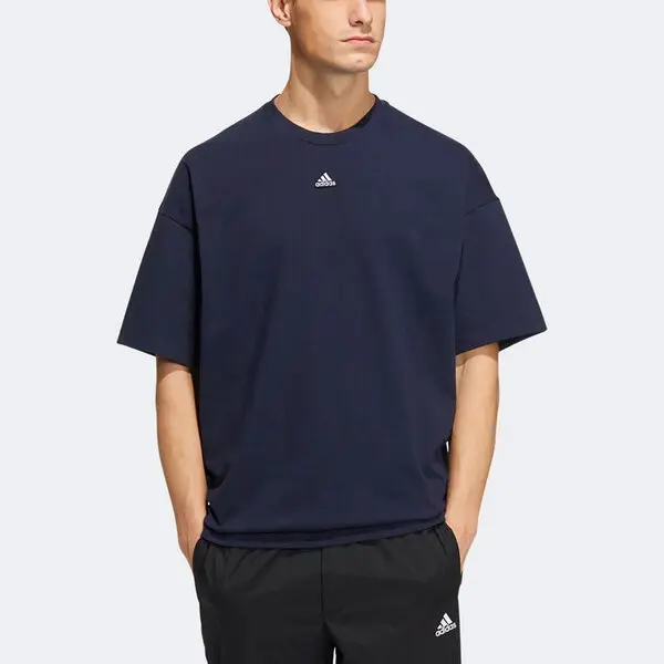 Adidas Short Sleeve Tee 'navy