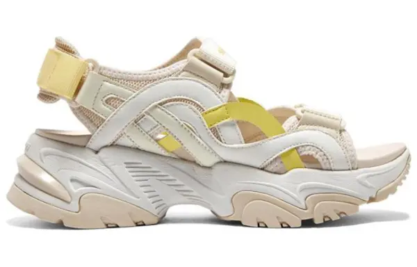 Sketchers Stamina V2 Sandals - Beige/yellow