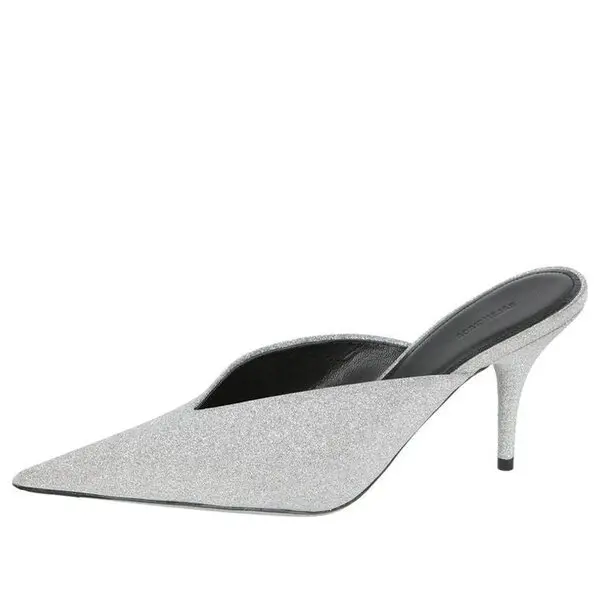 Balenciaga Glitter Knife Slingback