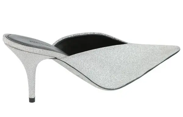 Balenciaga Glitter Knife Slingback