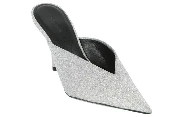 Balenciaga Glitter Knife Slingback
