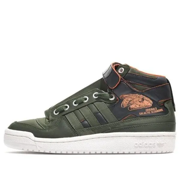 Adidas Forum Mid S.w. 'han Solo' Sneakers - White